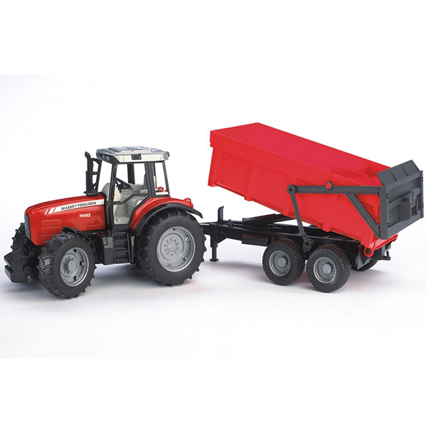 Bruder traktor Ferguson 7480 sa prikolicom
Bruder traktor Ferguson 7480 sa prikolicom