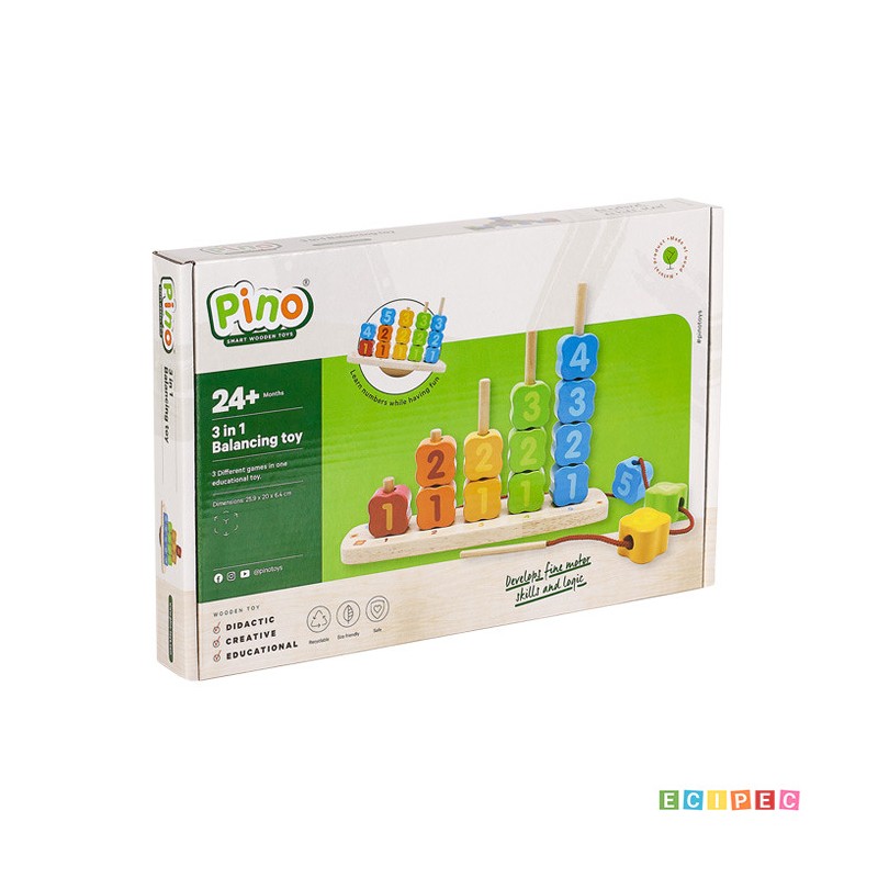 PINO 3 u 1 Didaktička Klackalica
PINO 3 u 1 Didaktička Klackalica