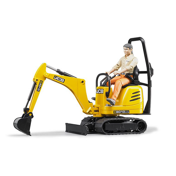 Bruder JCB mini guseničar8010 CTS sa figurom