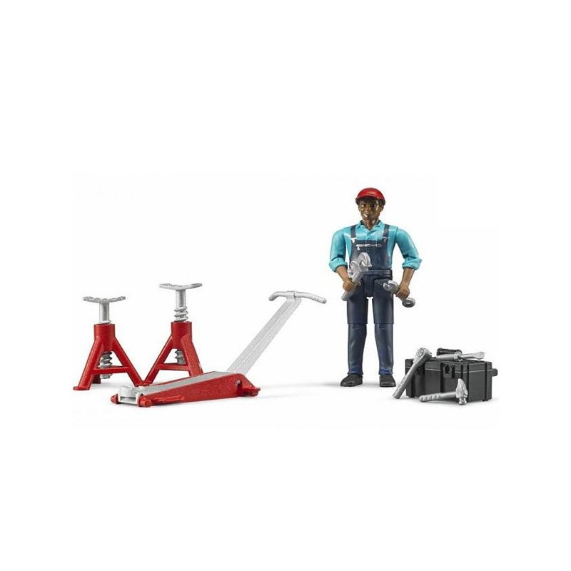 Bruder figura set mehaničar sa alatom
Bruder figura set mehaničar sa alatom