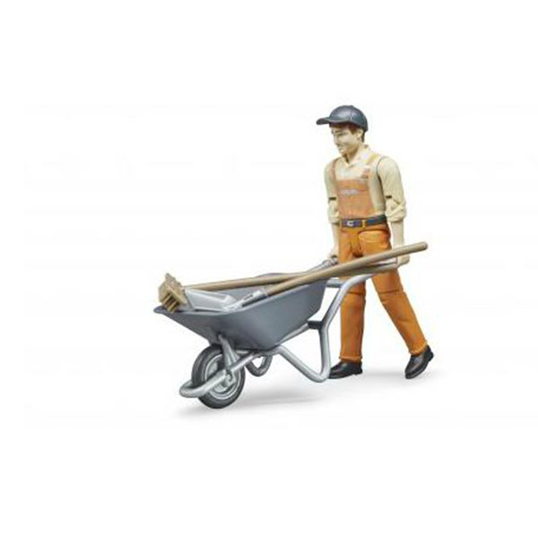 Bruder igracka Figura čovek, set sa kolicima
Bruder igracka Figura čovek, set sa kolicima