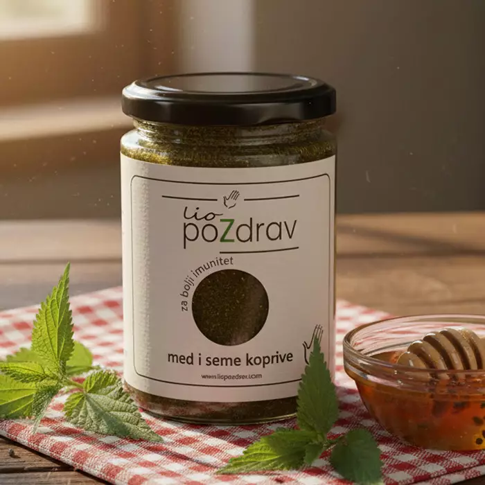 Sirovi bagremov med i seme koprive 400gr