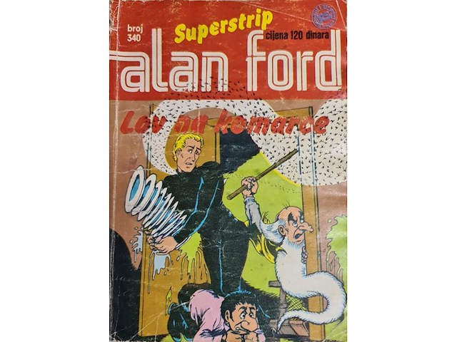 Alan Ford br. 340 - Lov na komarce