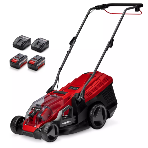 Einhell GE-CM 36/36 Li akumulatorska kosilica za travu, sa 2x4Ah baterije i dva punjača, 36V