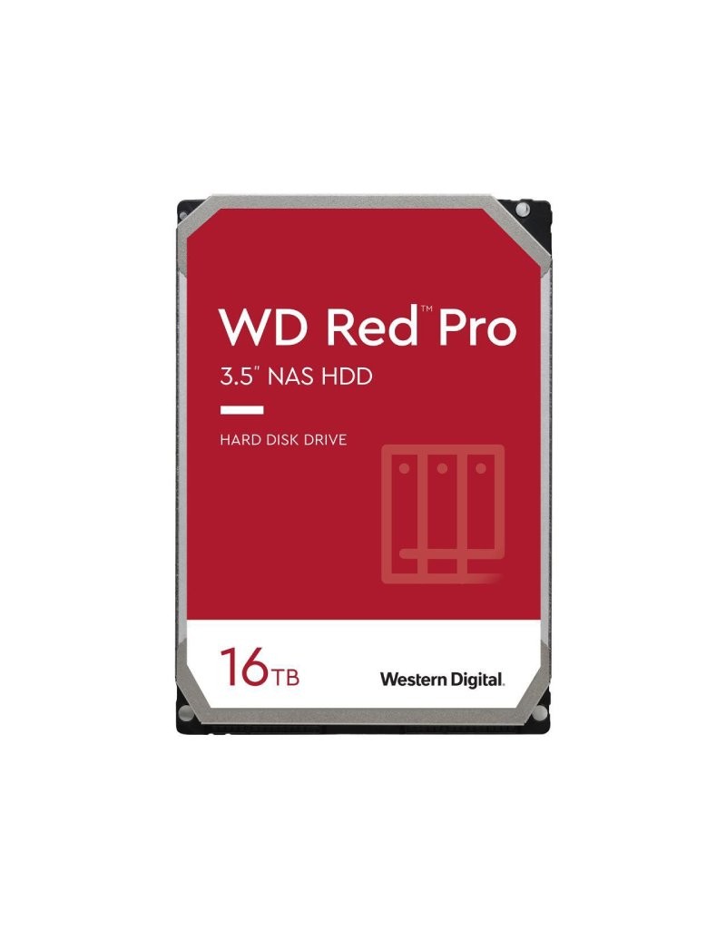 WD 16TB 3.5" SATA III 512MB 7.200rpm WD161KFGX Red Pro hard disk
