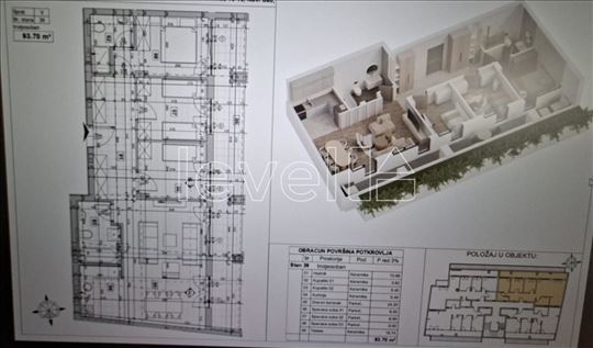 Stan,Novi Sad,Centar,kv: 94.00