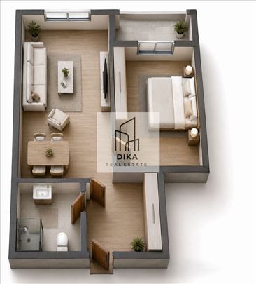 Cvetkova pijaca - Novogradnja - 2.0 - 49,66m²
