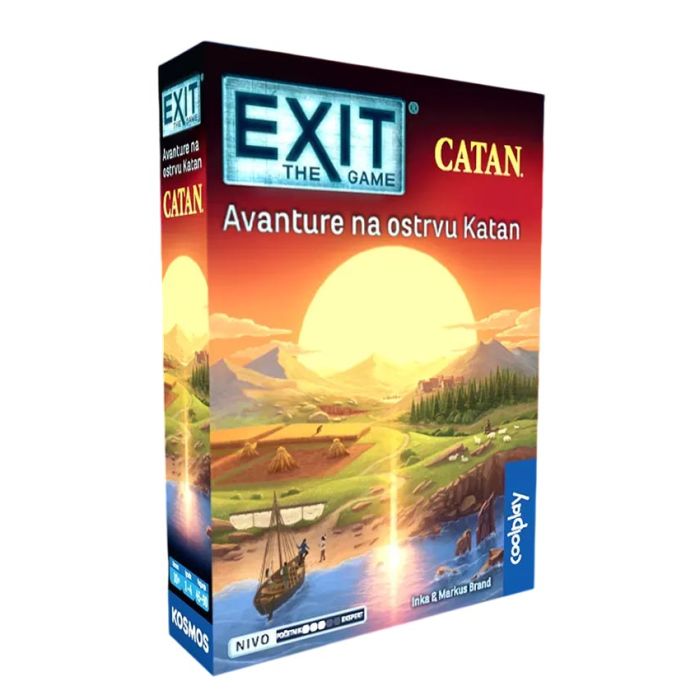 Društvena igra Exit Catan - Avanture Na Ostrvu Katan