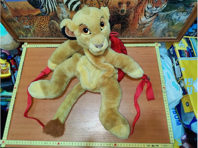 Vintage Disney The Lion King Simba ranac Kralj Lavova