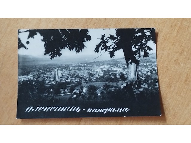 Aleksinac - Panorama - Putovala 1961.g