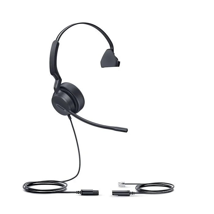 Yealink YHS36 E2 Mono - Profesionalna žična QD slušalica nove generacije za Yealink IP telefone, monauralna