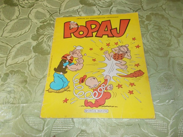 Popaj - Decje novine - fali 34 slicica