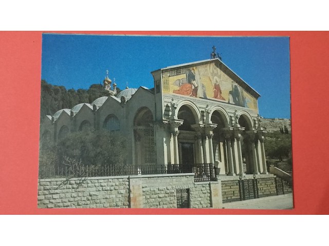 JERUSALEM-CHURCH AND GARDEN GETHSEMANE-RAZGLEDNICA 571