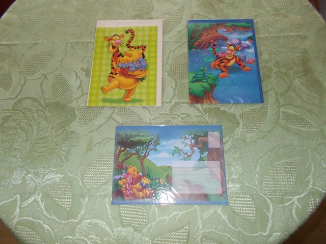 Vini Pu - Walt Disney cestitke iz 90-ih godina - NOVO