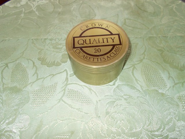 Crown Quality 20 Cigarettes A Class - metalna kutija