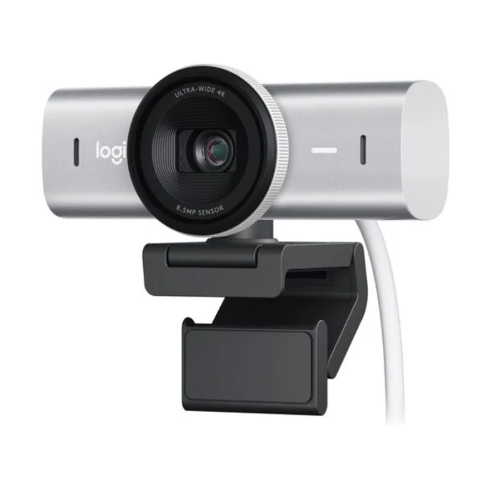 Logitech MX Brio Pale Grey - 4K Ultra HD web kamera sa autofokusom