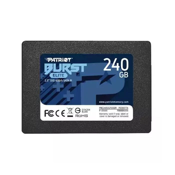 Patriot Burst Elite 240GB - SSD 2.5" SATA III, do 450/320 MB/s
Patriot Burst Elite 240GB - SSD 2.5" SATA III, do 450/320 MB/s