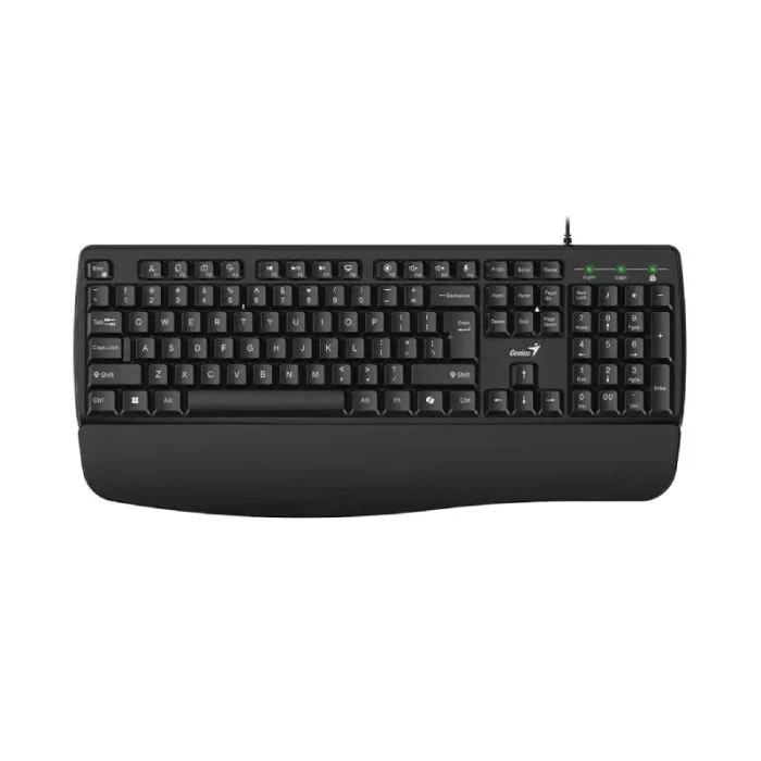 Genius KB-123 - žična tastatura USB, US, crna