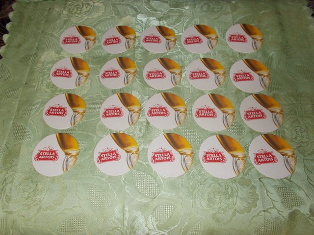 Stella Artois - 20 novih podmetaca za pivo