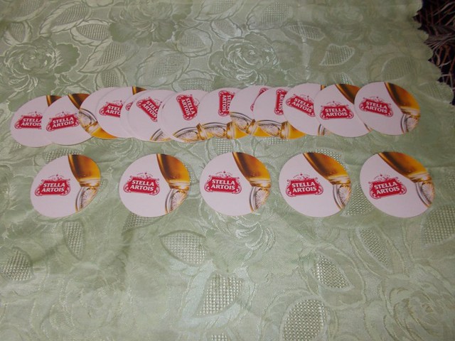 Stella Artois - 20 novih podmetaca za pivo