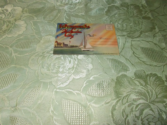 St. Petersburg Florida - Souvenir razglednica iz 1938 g
