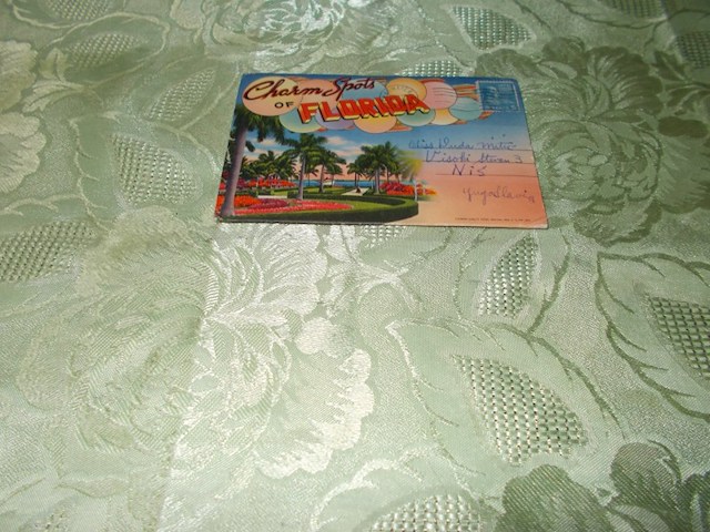 Charm Spots of Florida - Souvenir razglednica -putovala