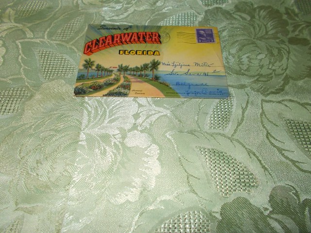 Souvenir of Clearwater Florida - 1941 godina - putovala