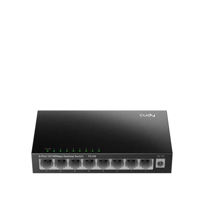 Cudy FS108 - svič 8-portni 10/100 Mbps, metalno kućište