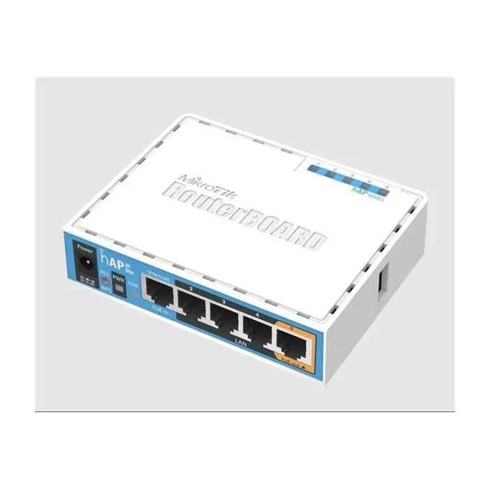 MikroTik hAP ac lite RB952Ui-5ac2nD-TC dual band AP / ruter, PoE, USB
MikroTik hAP ac lite RB952Ui-5ac2nD-TC dual band AP / ruter, PoE, USB
