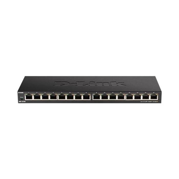 D-Link DGS-1016S - 16-portni Gigabit neupravljiv svič