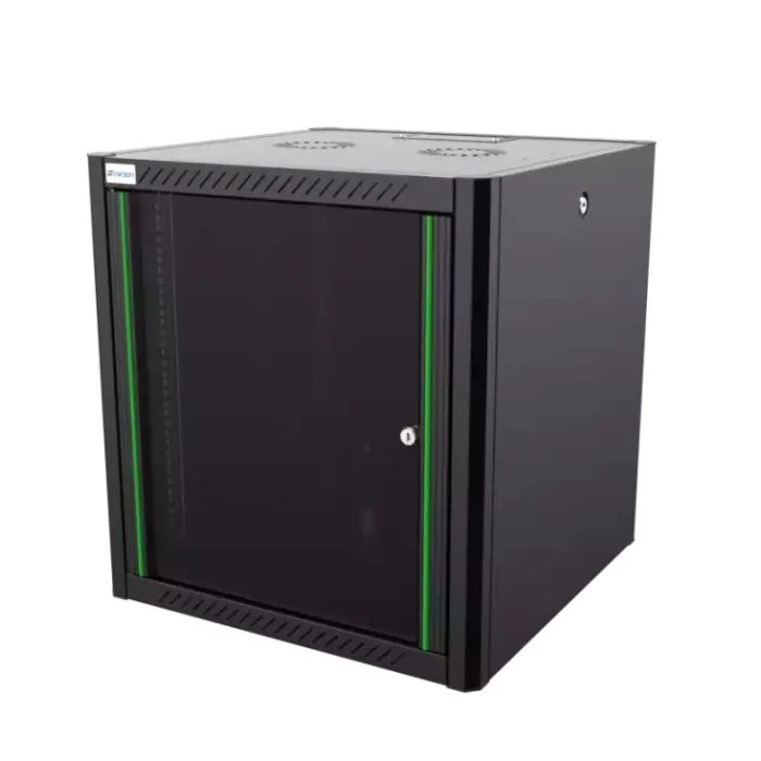 Mirsan WTN12U66 - 12U/19" nazidni rek orman 600x600x645 mm, crni