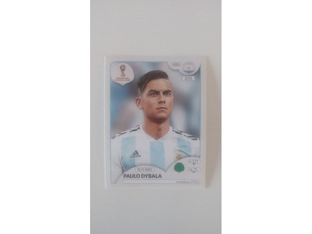 Panini FIFA 2018 Russia sličica broj 277