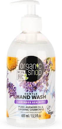 organic shop
LAVANDER SERENITY Tečni sapun lavanda&kamilica, 400 ml