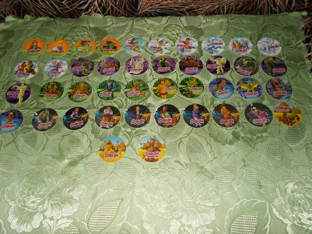 Scooby-Doo! - Chipicao tokeni - kolekcija 42 razlicita