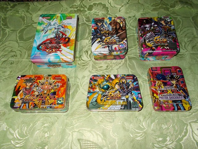 Yu Gi Oh Konami - kutije