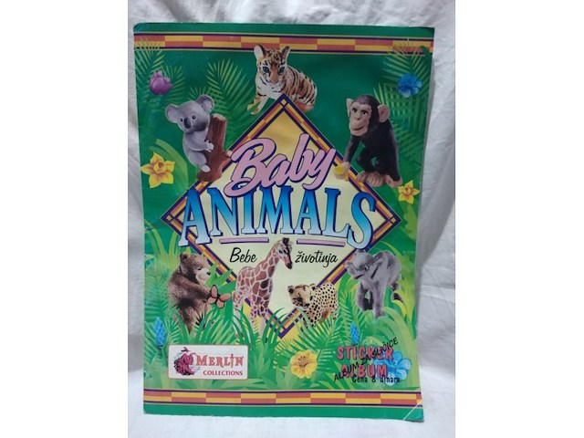 Album za sličice Baby Animals