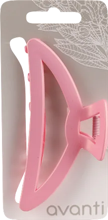 avanti
Šnala za kosu – roze, geometrijski dizajn, 1 kom