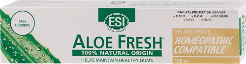 ESI
ALOE FRESH HOMEOPATIC COMPATIBLE pasta za zube, 100 ml