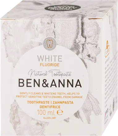 BEN&ANNA
WHITE natural - pasta, 100 ml