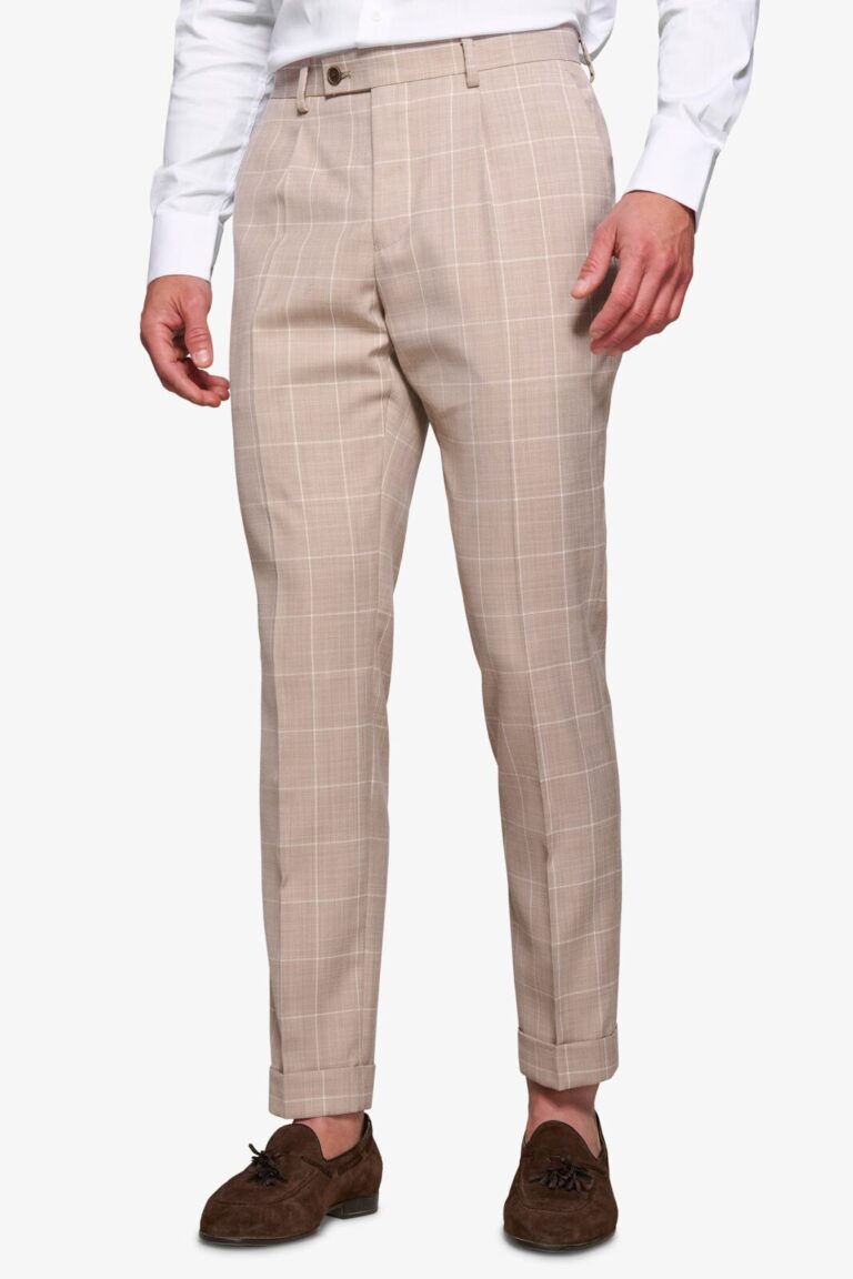 Muške karirane pantalone