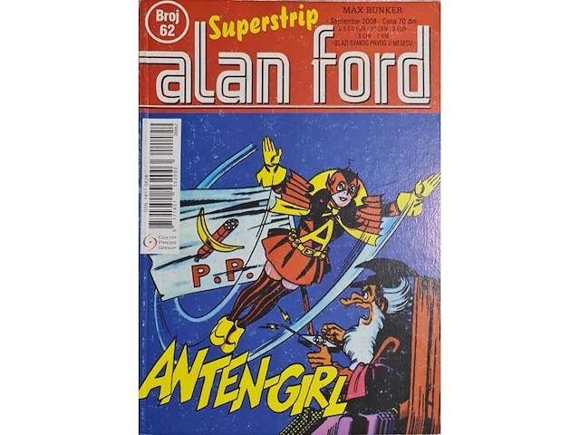 Alan Ford br. 62 - Anten - girl