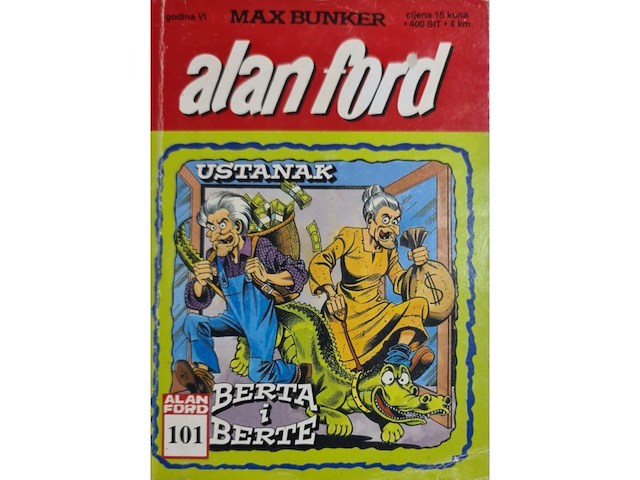 Alan Ford 101 - Borgis 101 - Ustanak Berta i Berte