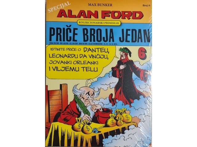Alan Ford - Priče Broja Jedan -broj 6
