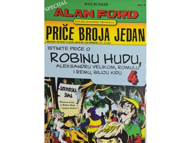 Alan Ford - Priče Broja Jedan -broj 4