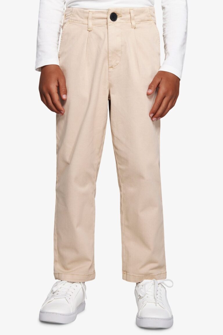 Dečije krem chino pantalone sa učkurom