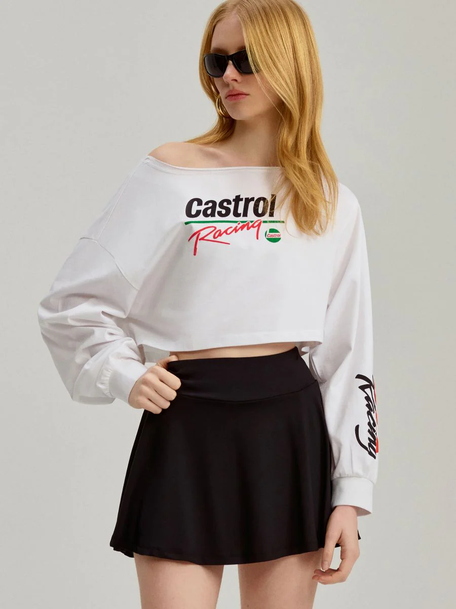 Kratka bluza Castrol Racing