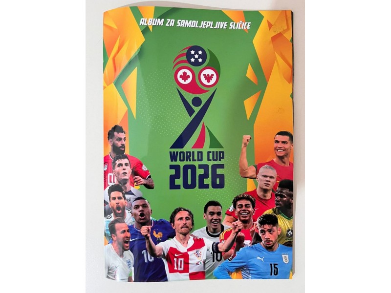 FIFA 2026 Svetsko Prvenstvo Prazan album -KOMPLETAN set