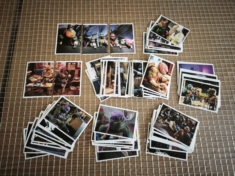 Nindza kornjace Panini 2013 - 135 Razlicitih slicica