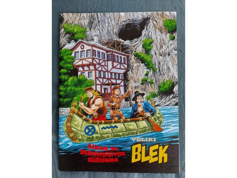 Blek Album sa samolepljivim sličicama PUN