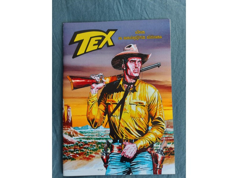 Tex Album sa samolepljivim sličicama PUN